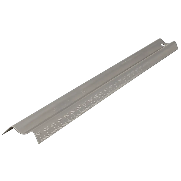 Maun Safety Ruler – M-shaped profile for Cutting, Scoring & Measuring ...