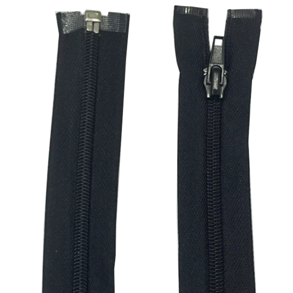 Zip Nylon Open Ended 22" (56cm) With Self Colour Metal Zipper – Pins ...
