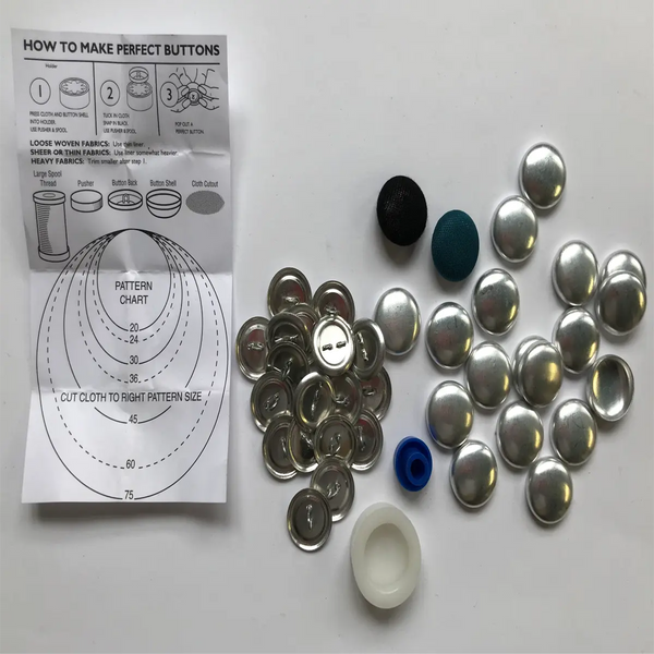 Fabric Button Making Kit Cover Button Dressmaker, Tailoring, Designing ...